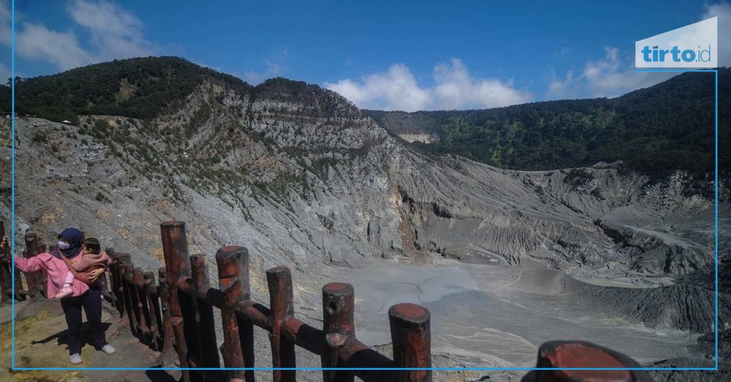 Profil Gunung Tangkuban Perahu: Sejarah Letusan dan Kisahnya