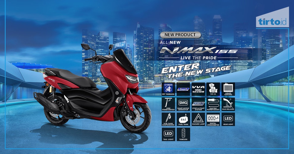 Harga Yamaha Nmax 155 September 2020 dan Spesifikasinya
