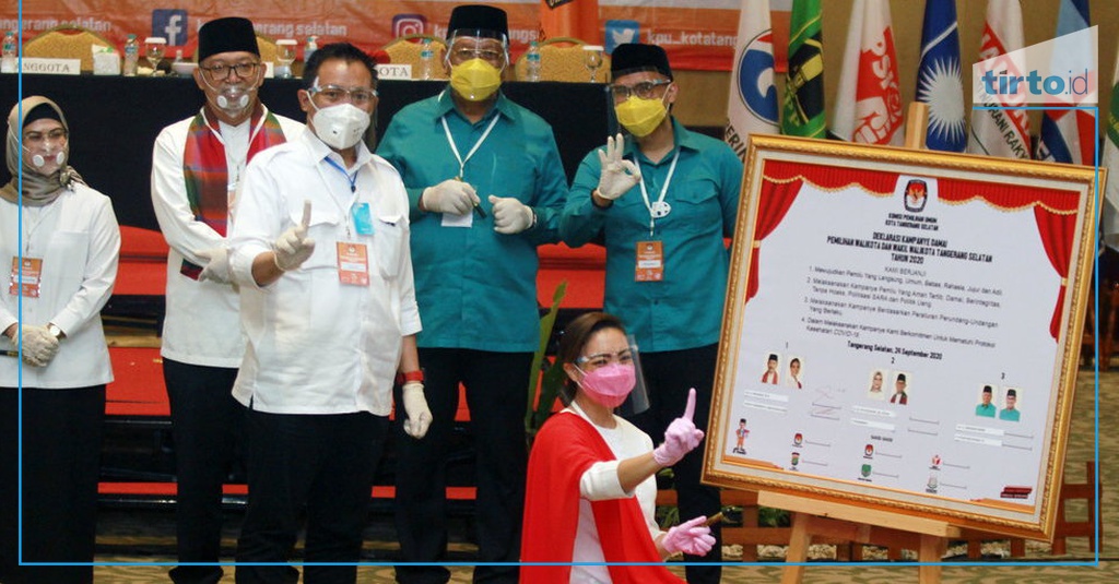 Link Live Hasil Quick Count Pilkada Tangsel 2020 dan Lembaga Survei