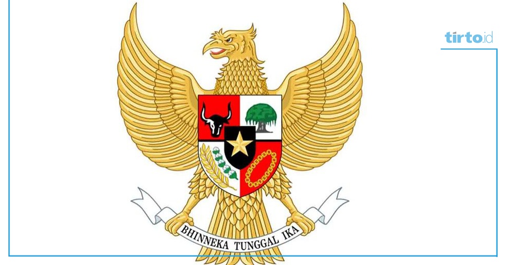 Berita Lambang Garuda Pancasila - Makna Warna Kuning Emas pada Burung ...