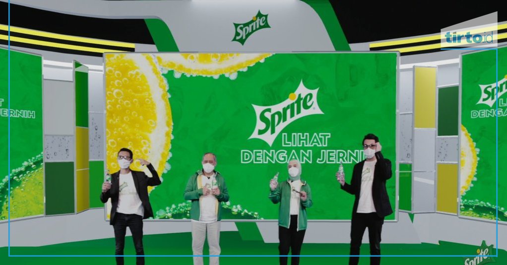 Coca-Cola Luncurkan Botol Bening Minuman Sprite