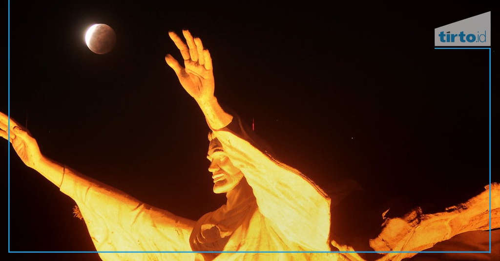BMKG: Super Blood Moon Berpotensi Picu Banjir Rob 26-31 Mei 2021