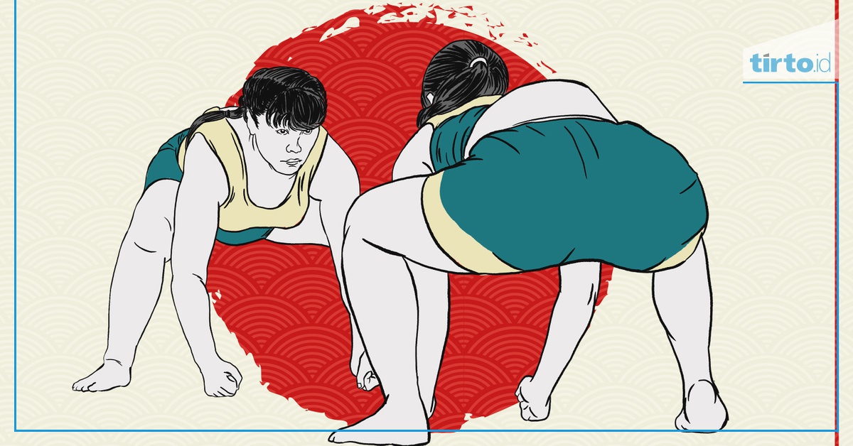 Otot Perempuan dalam Sumo Jepang