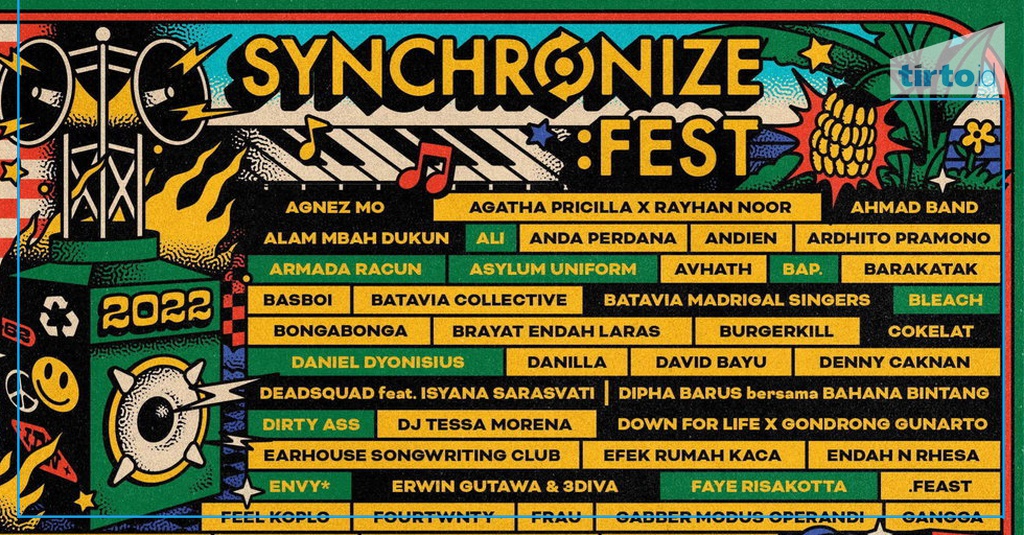 Cara Beli Tiket Synchronize Festival 2022 yang Masih Tersedia
