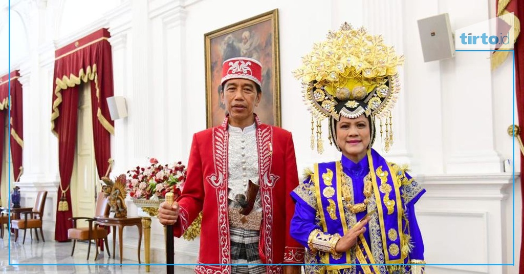 Daftar Baju Adat Jokowi dari Tahun ke Tahun untuk Upacara HUT RI
