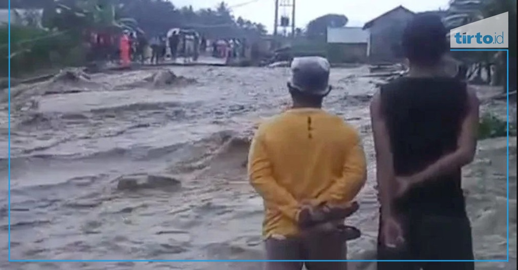 BPBD Banggai Catat 18 Rumah Terdampak Banjir di Kecamatan Bunta