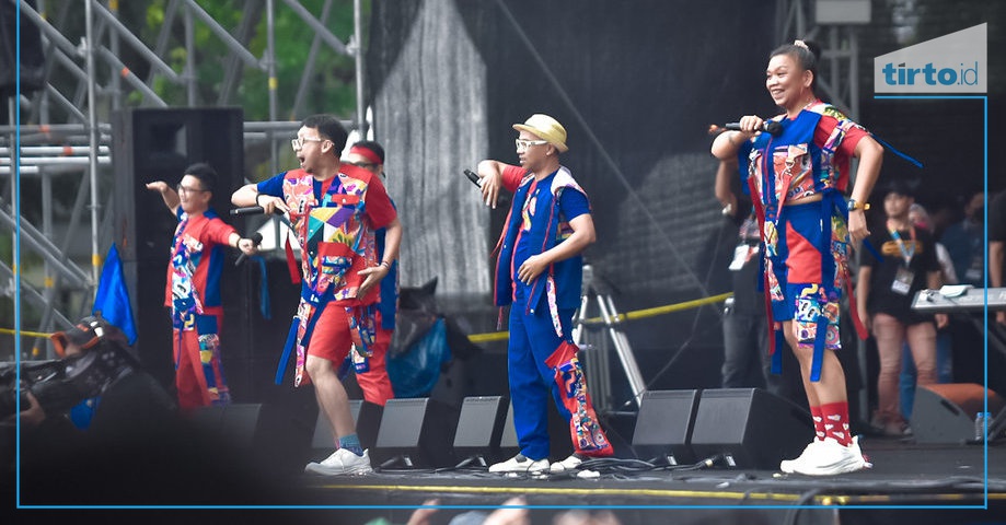 Tampil di Synchronize Fest, Project Pop Kenang Almarhum Oon