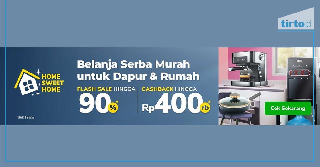 Promo Tokopedia 11.11, Flash Sale iPhone 14 & Kebutuhan Rumah