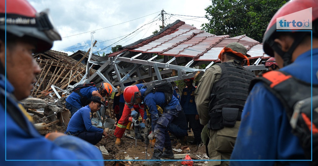 Gempa Cianjur: 56.311 Rumah Rusak, 272 Orang Tewas & 39 Hilang