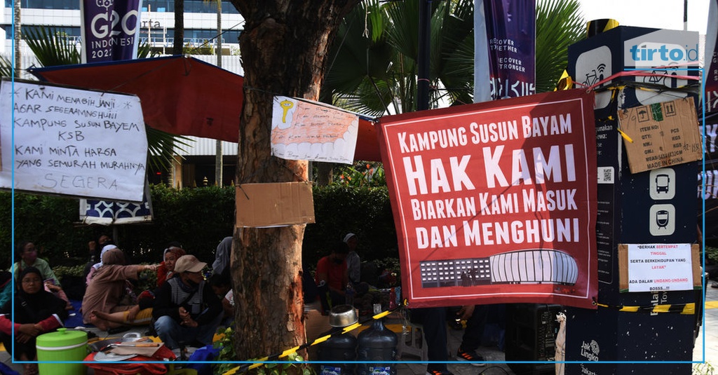 Rencana Rusun Baru untuk Warga Kampung Bayam DIpertanyakan