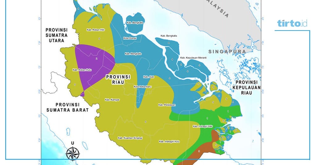 Profil Provinsi Riau: Sejarah, Letak Geografi dan Peta Wilayah