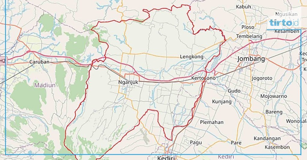 Profil Kabupaten Nganjuk: Sejarah dan Letak Geografisnya