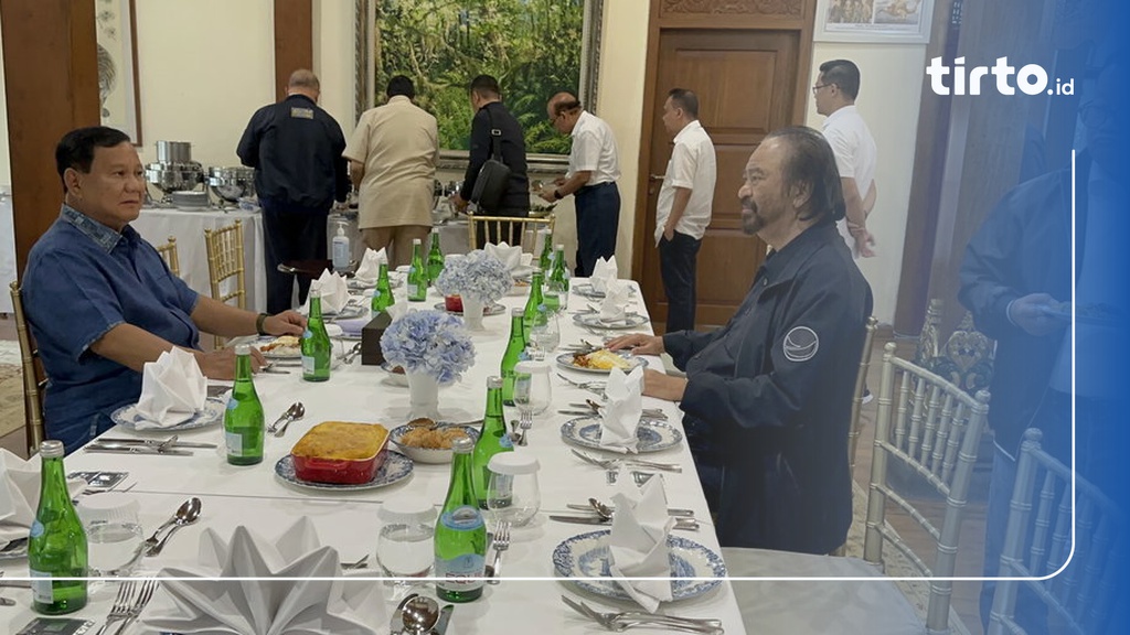 Pesan Di Balik Pertemuan Prabowo And Paloh Solusi Polarisasi