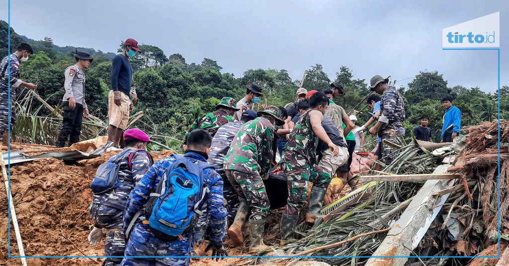 Korban Longsor di Natuna: 21 Orang Tewas dan 33 Belum Ditemukan
