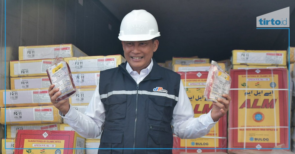 Jelang Lebaran, Bulog Impor 18 Ribu Ton Daging Kerbau Asal India