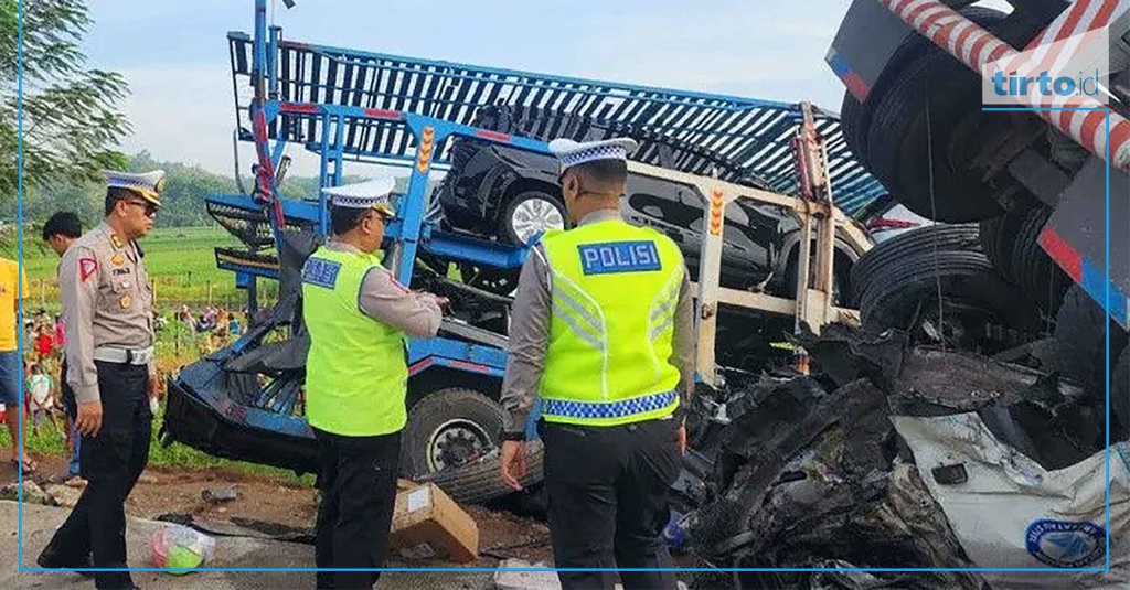 Kecelakaan Beruntun di Tol Boyolali Arah Solo, 6 Orang Tewas