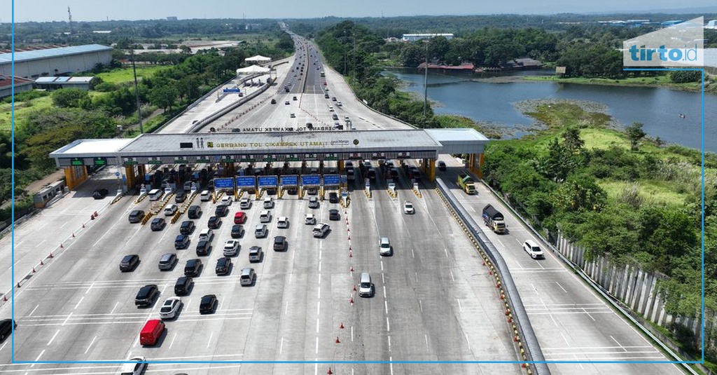 Polri Berlakukan One Way dari GT Kalikangkung sampai Cikampek