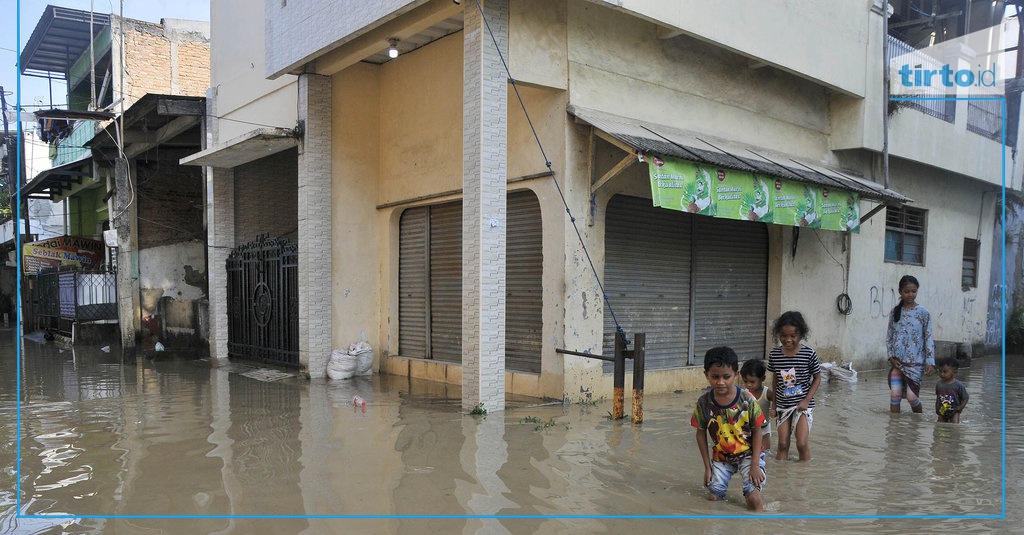 Bpbd Bekasi Tujuh Titik Terdampak Banjir Kiriman Sudah Surut