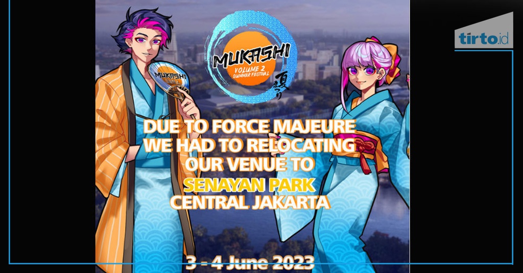 Rundown Mukashi Festival 2023, Line Up dan Link Beli Tiketnya