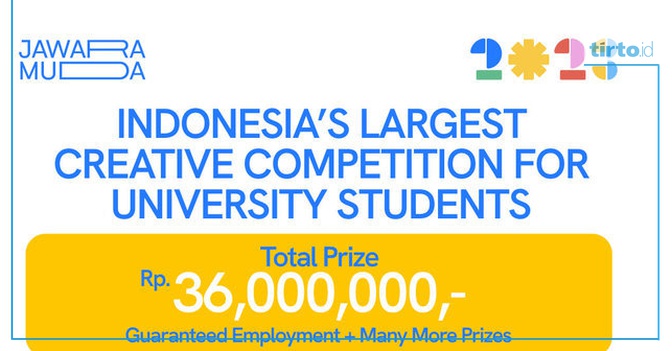 Jawara Muda Rayakan Kemenangan Top Creative Minds Indonesia