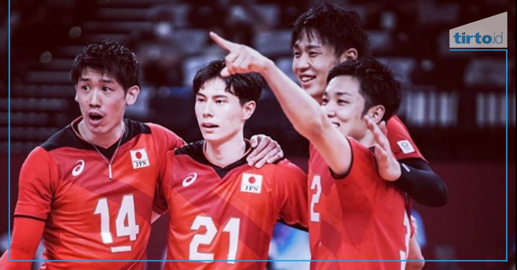 Daftar Pemain Jepang VNL Putra 2023, Nomor, Posisi, & Tinggi