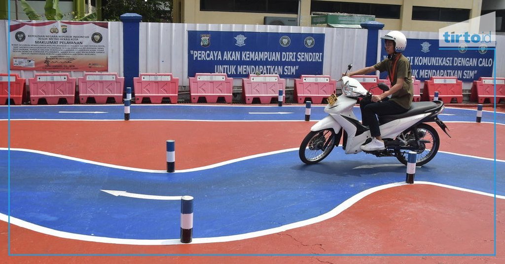 Perubahan Uji Praktik Bikin SIM: dari Angka 8 menjadi Huruf S