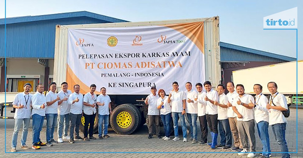 JAPFA Kembali Pasok Ayam Hidup dan Karkas Ayam ke Singapura