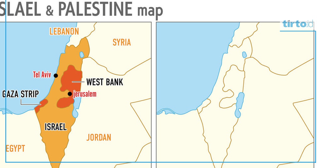 Mengapa Palestina Tak Ada di Peta Google Maps dan Penjelasannya