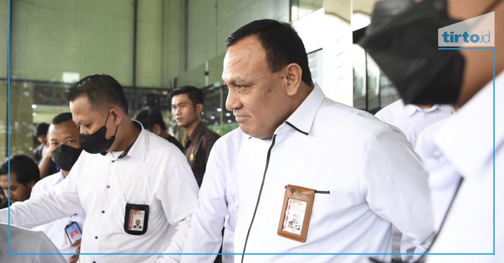Selesai Diperiksa Dewas KPK soal Pelanggaran Etik, Firli Bungkam