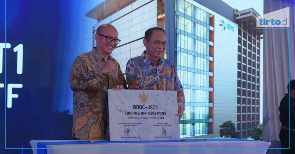 Bersama Digital Data Centre Rampungkan Pembangunan Pusat Data JST1