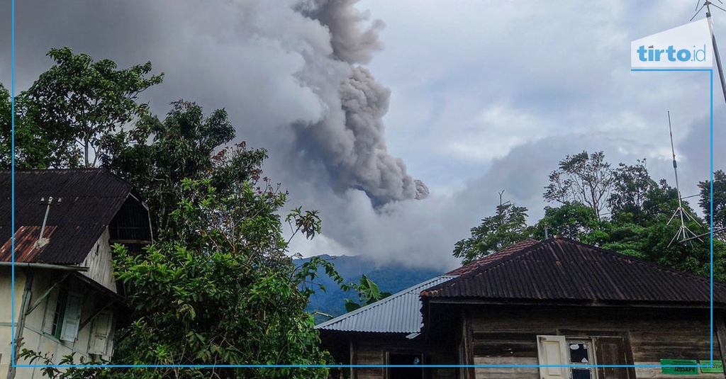Di Mana Letak Gunung Marapi dan Bagaimana Kondisi Terkini?