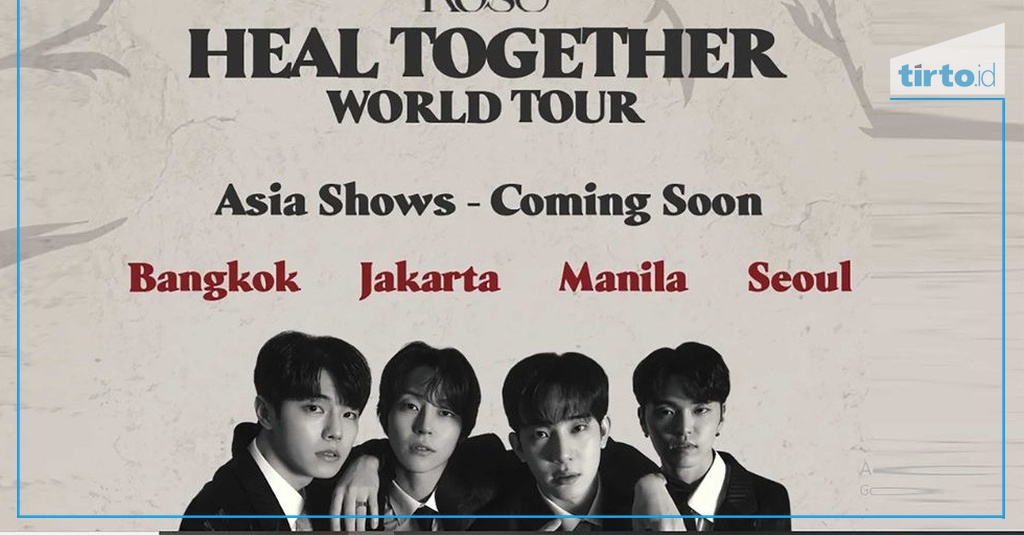 Rundown Konser The Rose Jakarta 20 Januari 2024 & Jam Open Gate