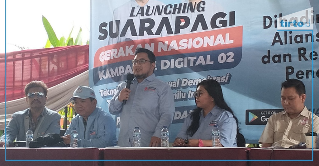Cegah Gen Z Golput, Relawan Prabowo-Gibran Luncurkan Aplikasi