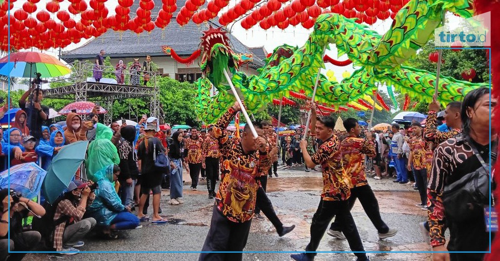 Kemeriahan Grebeg Sudiro di Solo Jelang Tahun Baru Imlek