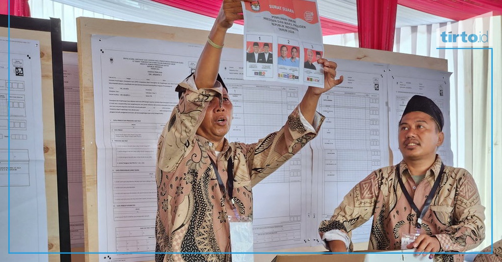 Anies-Cak Imin Unggul di TPS Megawati Nyoblos Anies-Cak Imin Unggul di TPS Megawati Nyoblos