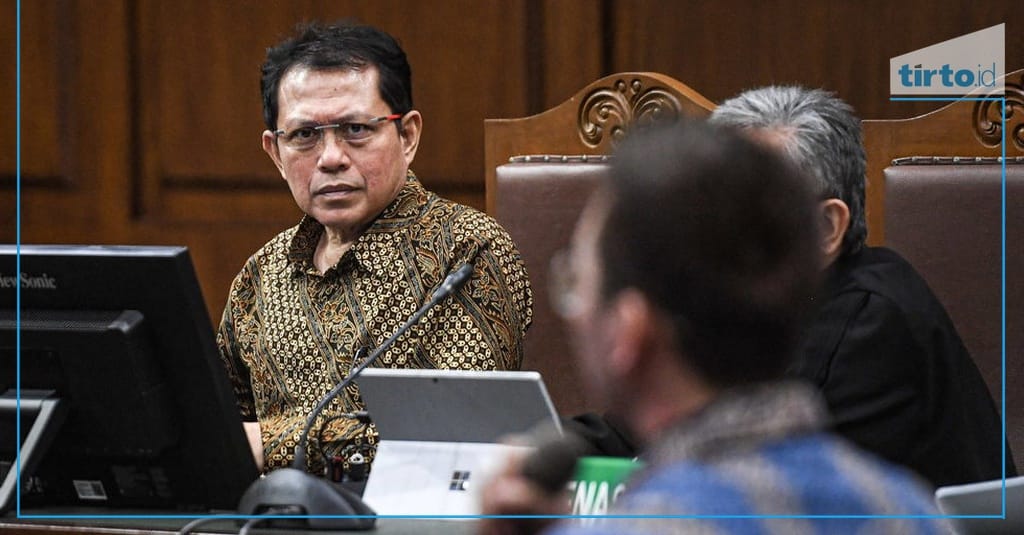 Hasbi Hasan Bantah Terima Uang Rp3 Miliar dan Tas Mewah