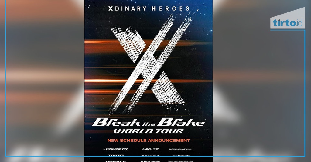 Rundown Konser XDINARY HEROES di Jakarta 2024 dan Jam Open Gate