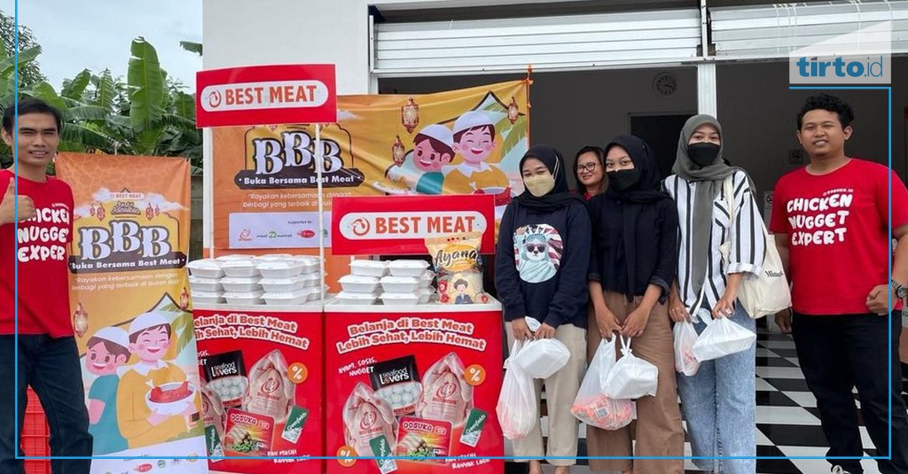 Best Meat dari JAPFA Food Bagikan 1.200 Lebih Paket Buka Puasa