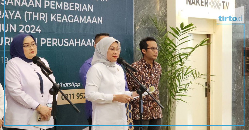 THR Wajib Dibayar H-7 Lebaran, Menaker Ida: Tidak Boleh Dicicil