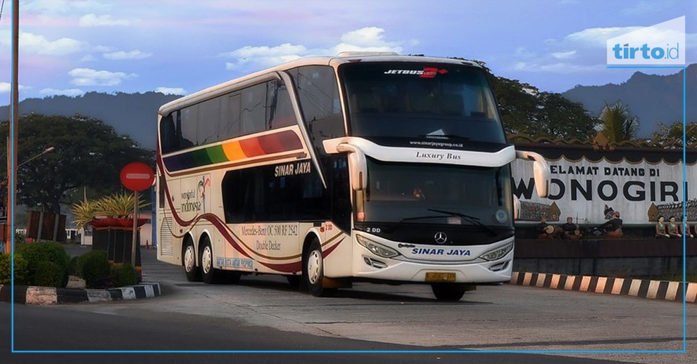 Harga Tiket Bus Lebaran 2024 Sinar Jaya & Jadwal Jam Berangkat