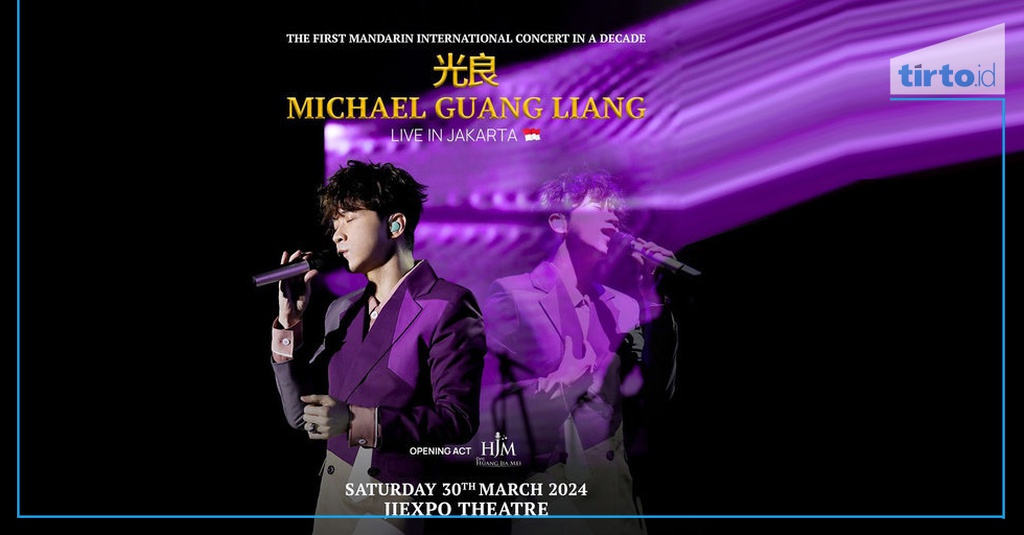 Rundown Konser Michael Wong, Open Gate, dan Penukaran Tiket