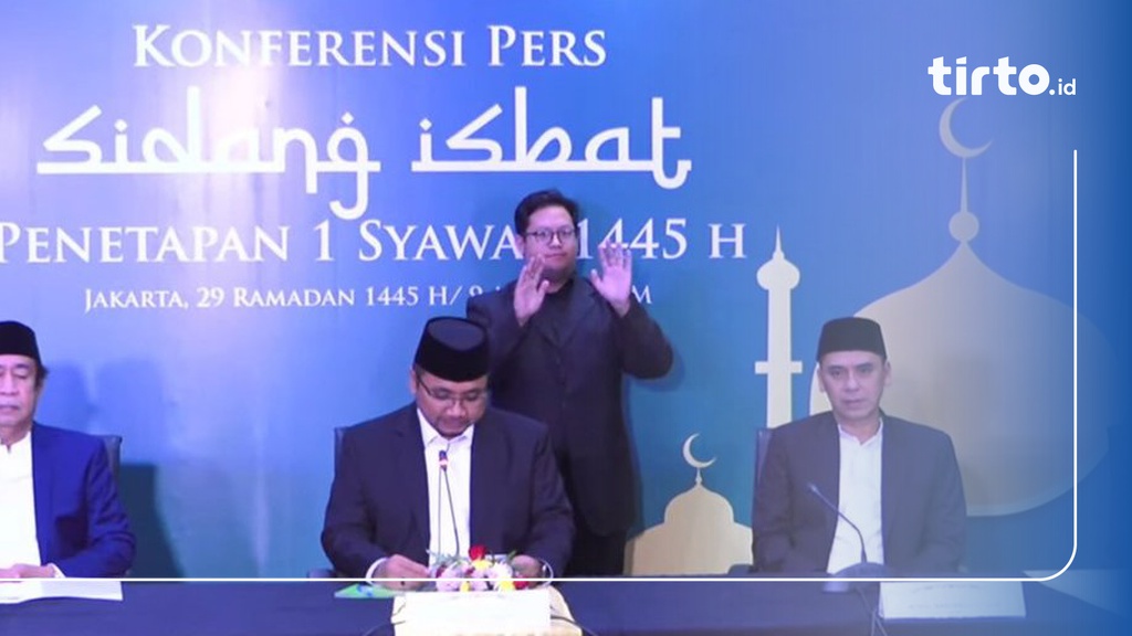 Hasil Sidang Isbat Lebaran 2024: Idul Fitri Rabu 10 April Hasil Sidang Isbat Lebaran 2024: Idul Fitri Rabu 10 April