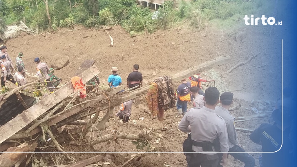 20 Orang Meninggal Akibat Bencana Tanah Longsor Di Tana Toraja