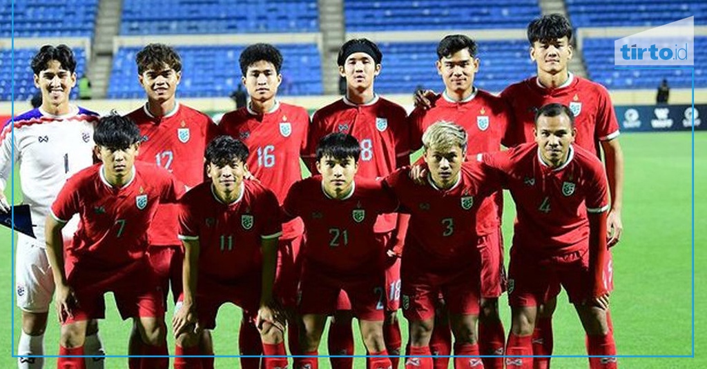 Jadwal Lengkap Timnas Thailand Piala Asia AFC U23 2024 & Skuad