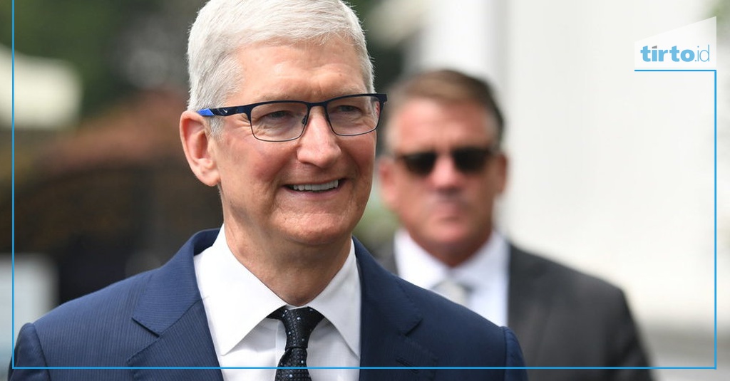 Profil Tim Cook CEO Apple dan Tujuan Datang ke Indonesia