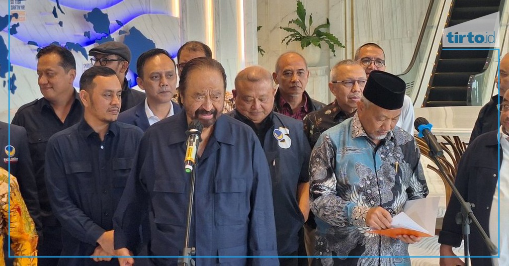 PKS dan Nasdem Bahas Opsi Gabung Prabowo-Gibran atau Oposisi PKS dan Nasdem Bahas Opsi Gabung Prabowo-Gibran atau Oposisi