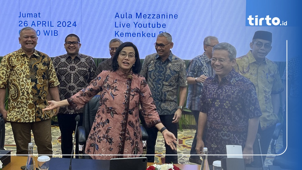 Sri Mulyani: APBN Surplus Rp8,1 Triliun hingga Maret 2024 Sri Mulyani: APBN Surplus Rp8,1 Triliun hingga Maret 2024