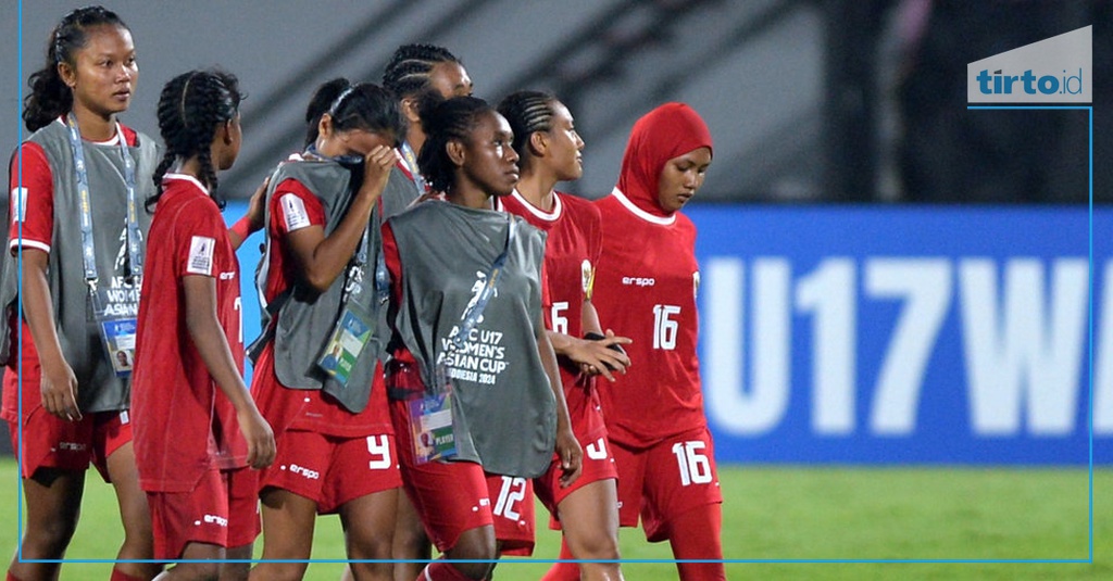 Update Klasemen AFC U17 Putri Usai Hasil Timnas vs Korsel 0-12