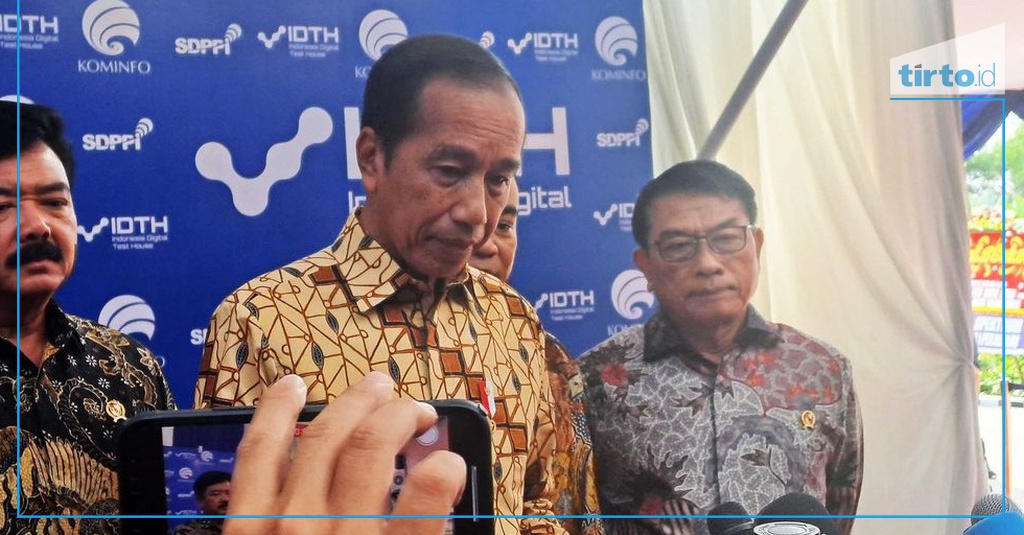 Jokowi Resmikan Lab Uji Perangkat Telekomunikasi, Nilainya Rp1 T