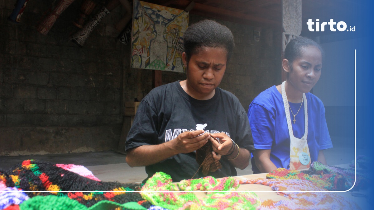 Apa Itu Noken Papua yang Diilustrasikan Danu Fitria?